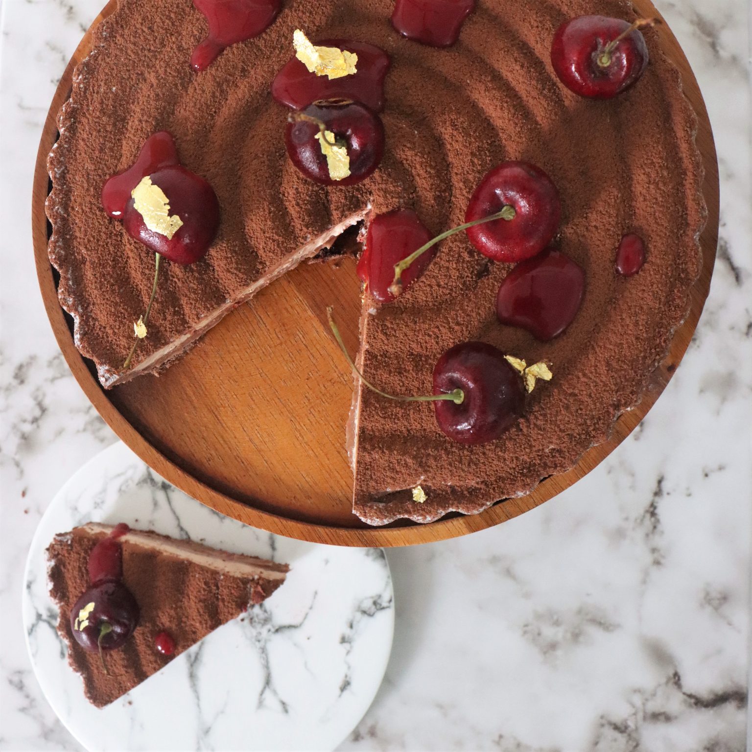 Chocolate Cherry Tart - RedManShop